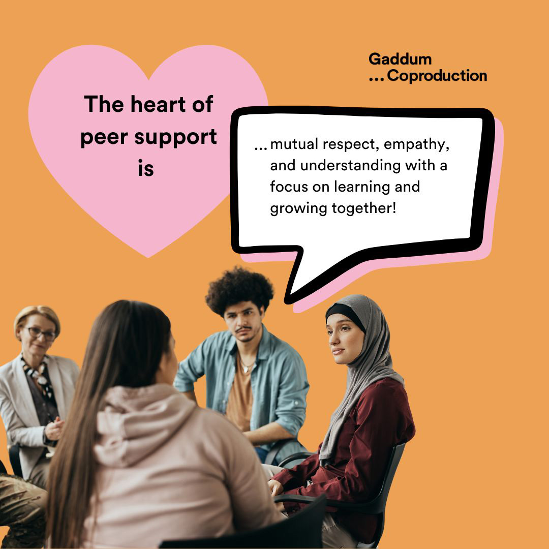 What is peer support? - Gaddum